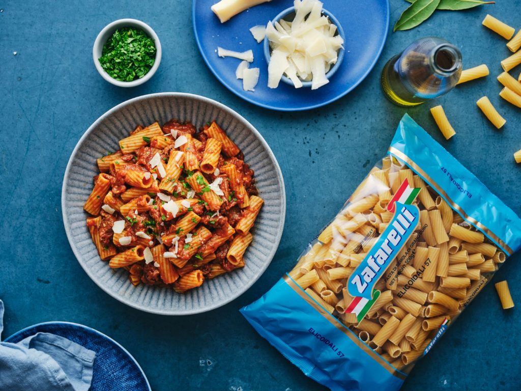 Elicoidali with Beef & Porcini Ragù – Zafarelli Pasta