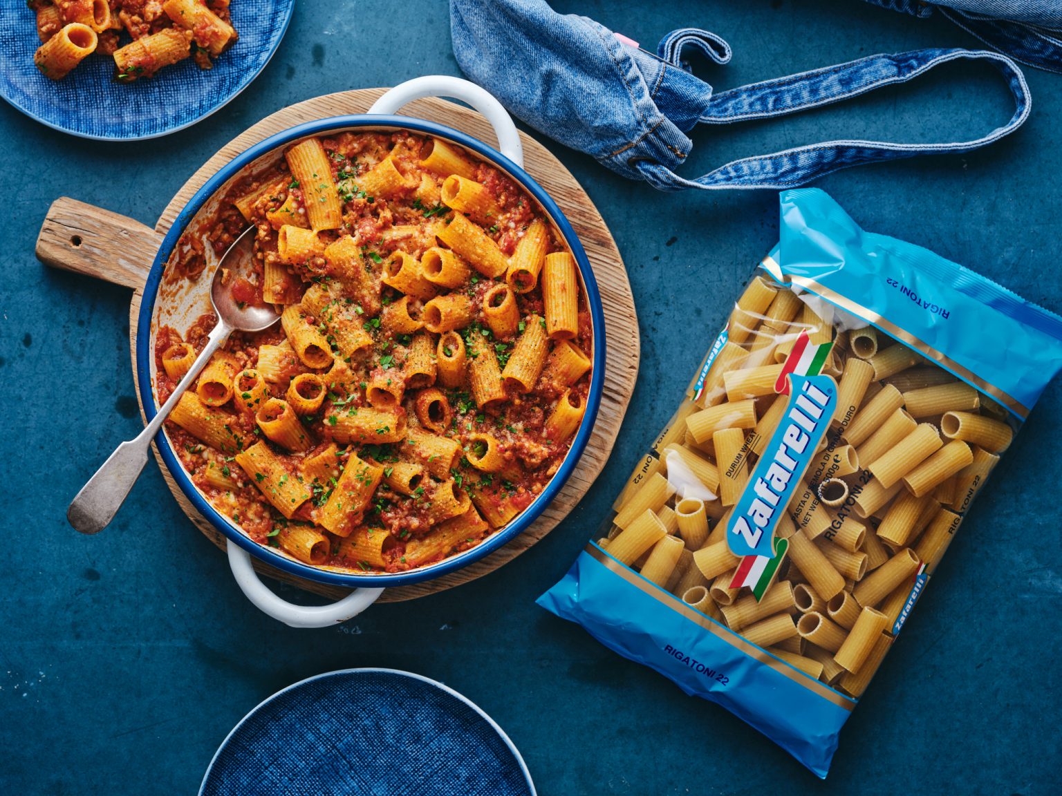 Rigatoni Pork Ragu Al Forno – Zafarelli Pasta